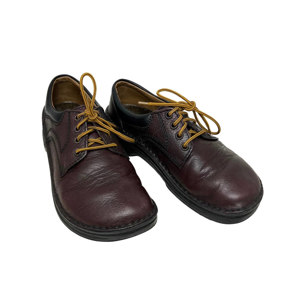 Men's Birkenstock Footprints Brown Leather Oxford Sho… - Gem